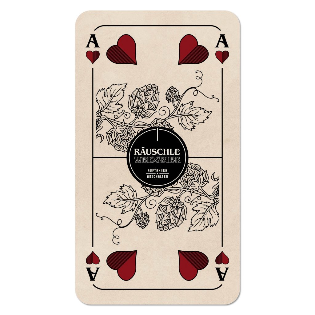Räuschle Spielkarten Schafkopf 36 Blatt mit Bayrischem Sammlerbild
